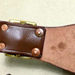 RIGHT SHOULDER UK 1903 Pattern Leather Cavalry Bandolier - 5 Pocket ...