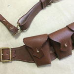UK 1903 Pattern Leather Cavalry Bandolier - 5 Pocket JAWA COSTUME ...