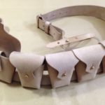 UK 1903 Pattern Leather Cavalry Bandolier 5 Five Pocket - REPRO. JAWA ...