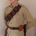 UK 1903 Pattern Leather Cavalry Bandolier - 5 Pocket JAWA COSTUME ...