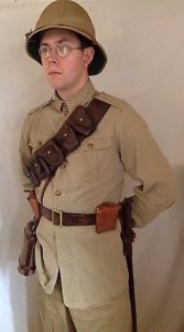 UK 1903 Pattern Leather Cavalry Bandolier - 5 Pocket JAWA COSTUME ...