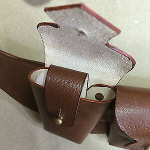 UK 1903 Pattern Leather Cavalry Bandolier - 5 Pocket JAWA COSTUME ...